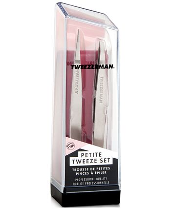 Tweezerman Petite Tweeze Set - Pink Case - Macy's