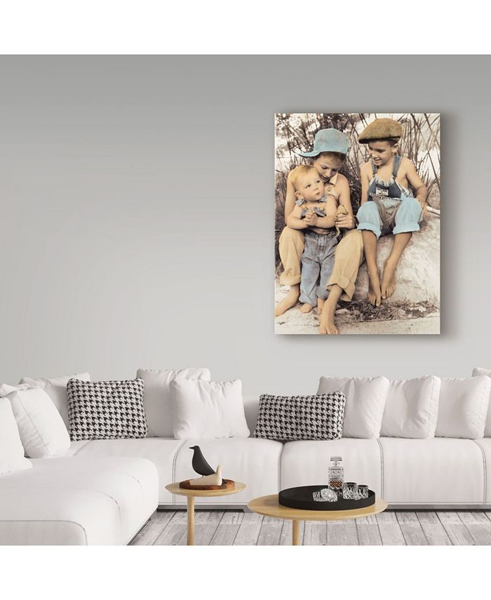 Trademark Global Sharon Forbes 'Polly Wog Bog' Canvas Art - 24" x 32 ...