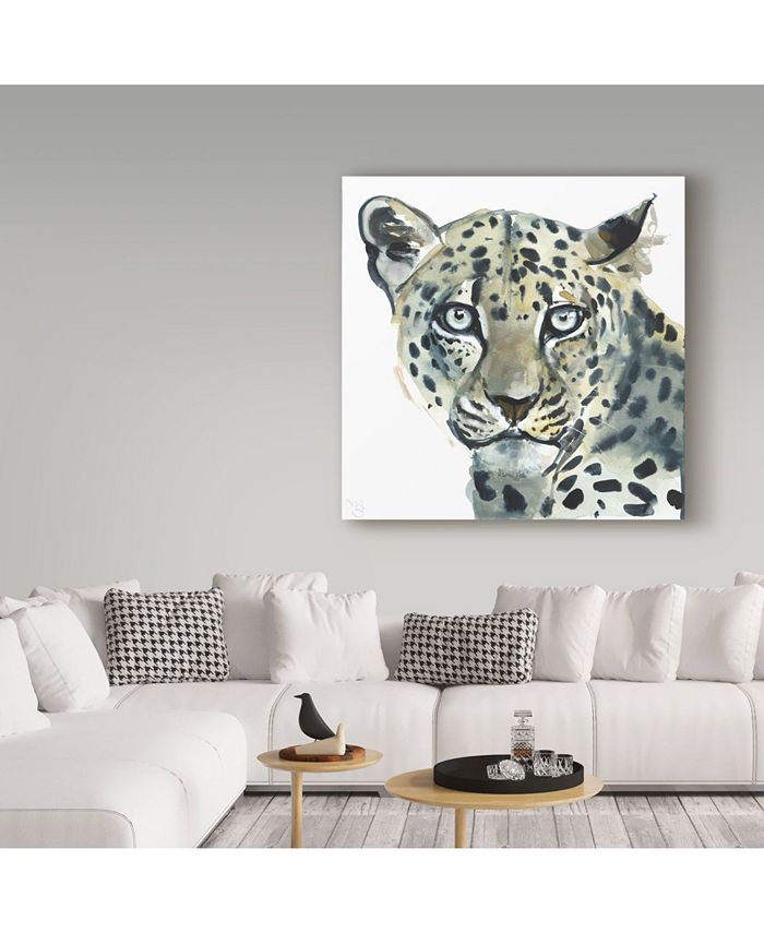 Trademark Global Mark Adlington 'Leopard' Canvas Art - 24" x 24" - Macy's