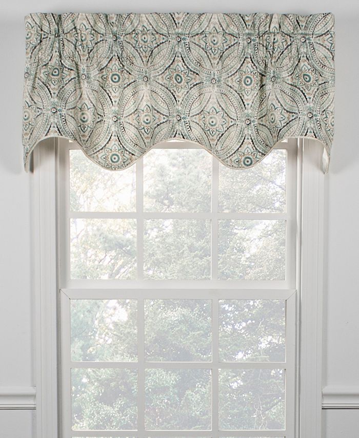 Ellis Curtain Scallop Valance 50x15 - Macy's
