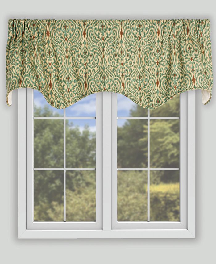 Ellis Curtain Scallop Valance 50x16 - Macy's