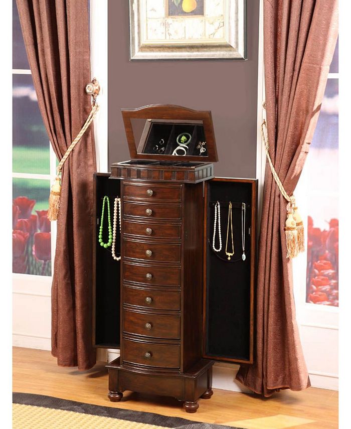 Nathan Direct Muscat 8-Drawer Jewelry Armoire & Reviews - Furniture ...