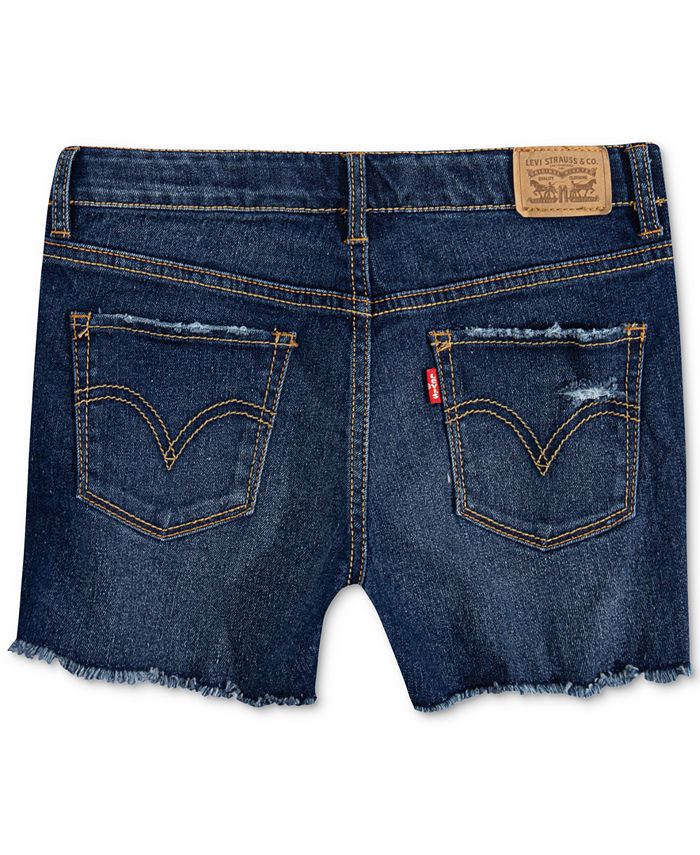 Levi's Toddler Girls Step Up Shorty Denim Shorts - Macy's