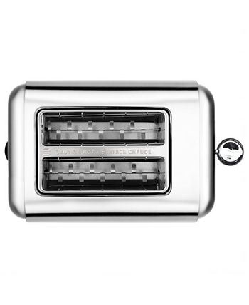 Bella Brushed Stainless Steel 2-Slice Toaster - Macy's