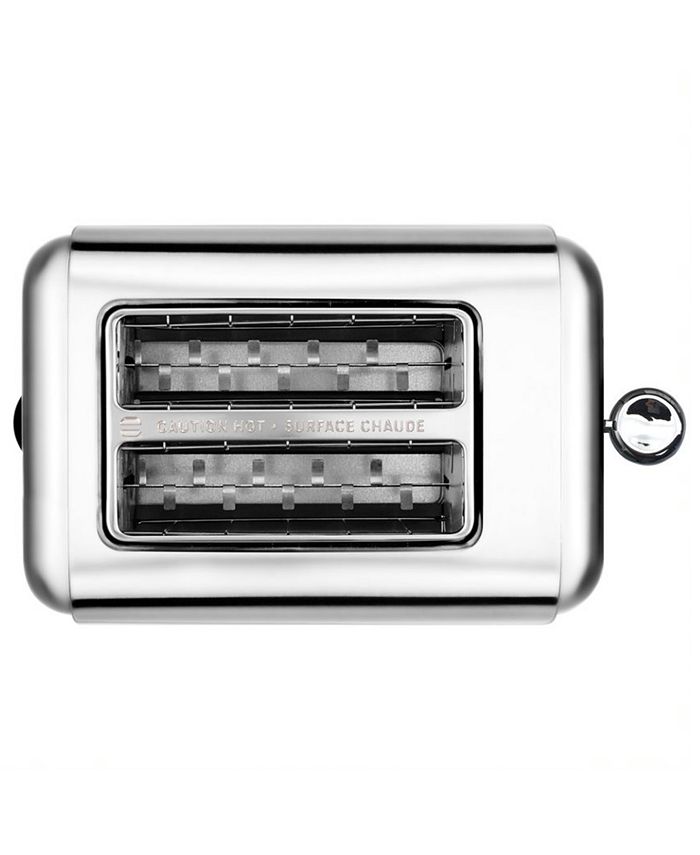 Bella Brushed Stainless Steel 2-Slice Toaster - Macy's