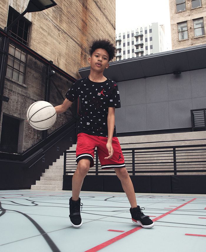 Jordan Big Boys 23-Print Cotton T-Shirt - Macy's