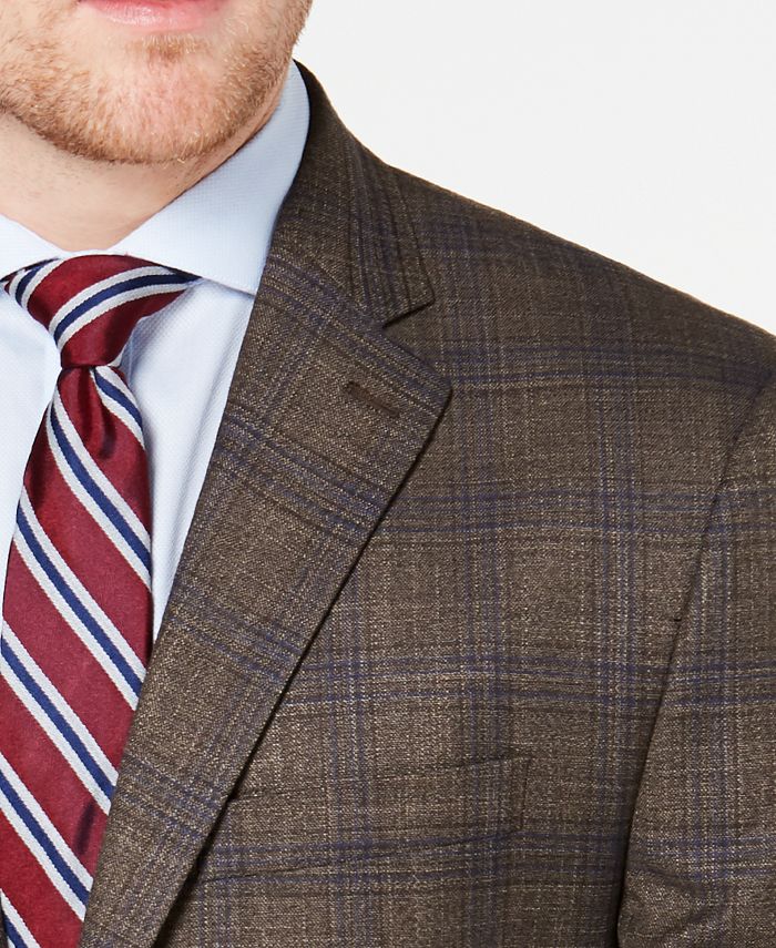 Lauren Ralph Lauren Men's Classic-Fit UltraFlex Stretch Light Brown ...