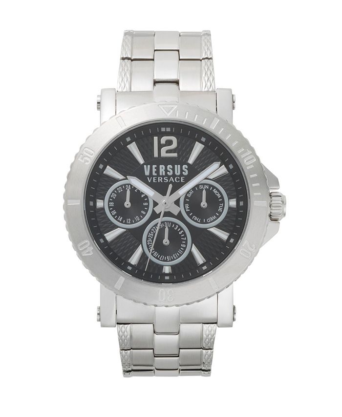 Versus by Versace Versus Men's Silver Bracelet Watch 22mm - Macy's