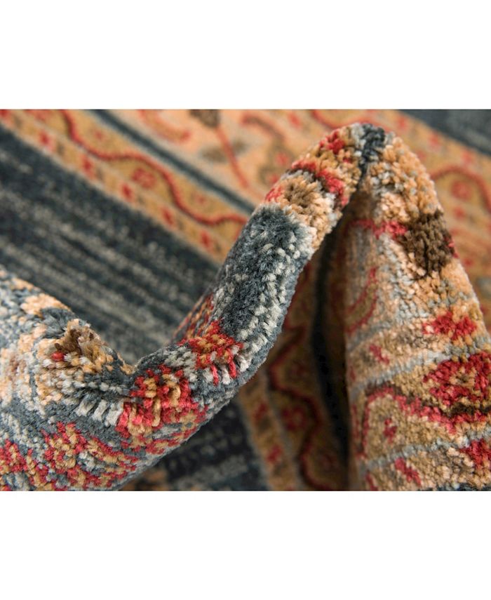 Bayshore Home Ojas Oja2 Navy Blue 5' x 8' Area Rug - Macy's