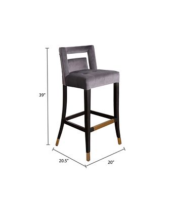 Abbyson Living Caroline Bar Stool - Macy's