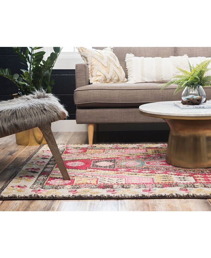 Bayshore Home CLOSEOUT! Arcata Arc1 Multi 3' 3" x 5' 3" Area Rug - Macy's