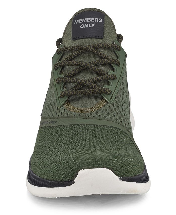 Members Only Men's Knit Sock Fashion Sneaker - Macy's