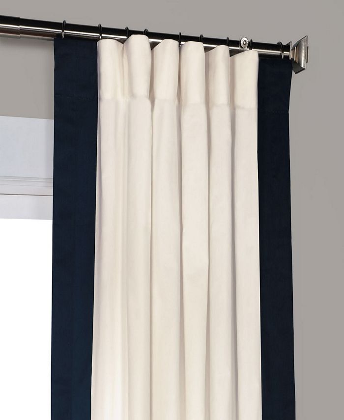 Exclusive Fabrics & Furnishings Panama Vertical Colorblock Panel, 50" x ...