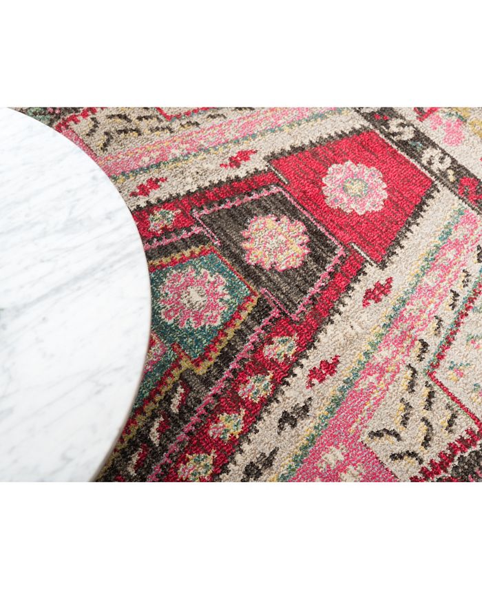 Bayshore Home CLOSEOUT! Arcata Arc1 Multi 2' 2" x 6' 7" Runner Area Rug ...