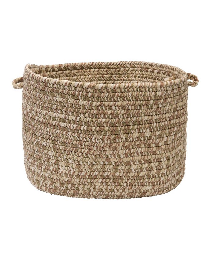 Colonial Mills Corsica Braided Storage Basket - Macy's