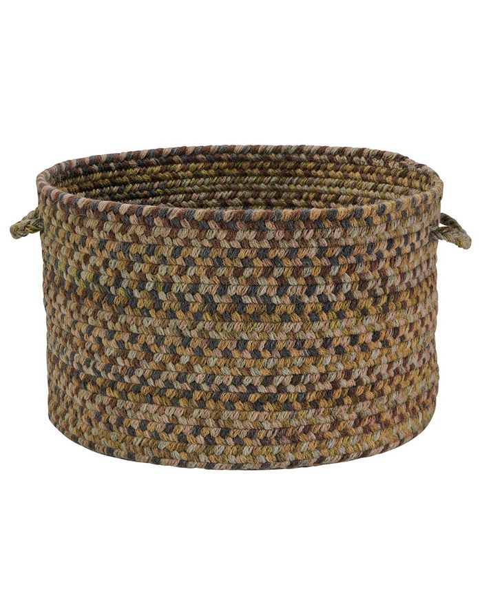 Colonial Mills Rustica Braided Storage Basket - Macy's
