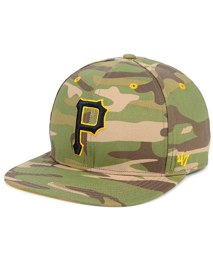 '47 Brand Pittsburgh Pirates Blockade Strapback Cap - Macy's