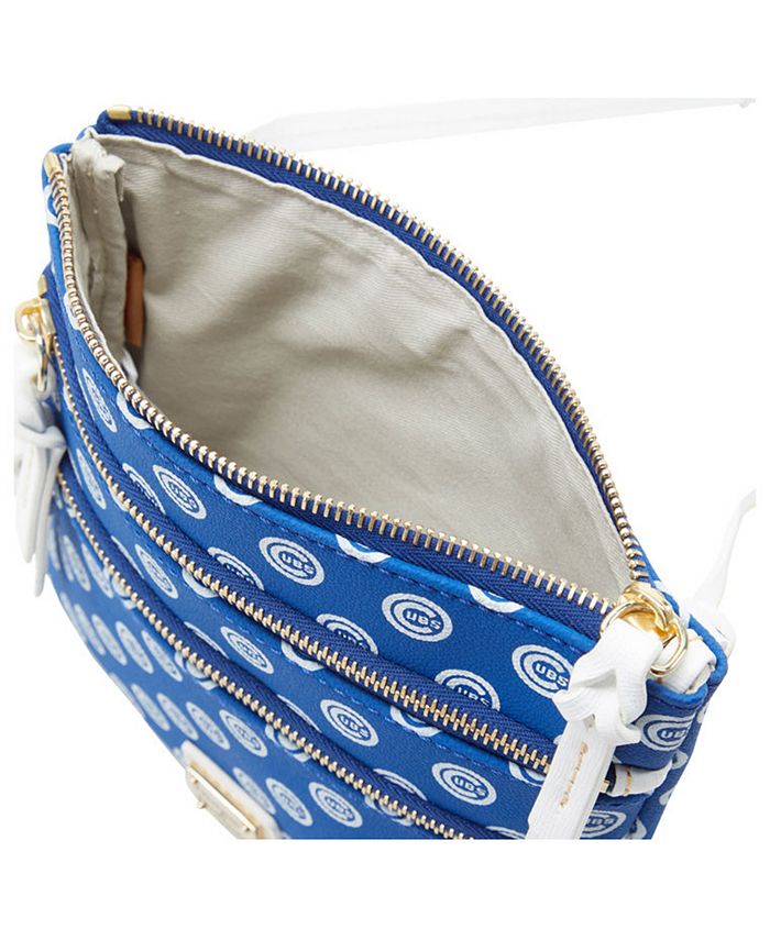 Dooney & Bourke Chicago Cubs North South Triple Zip Purse - Macy's