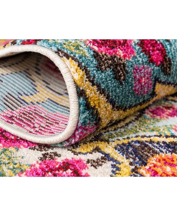 Bayshore Home Brio Bri2 Multi 4' x 6' Area Rug - Macy's