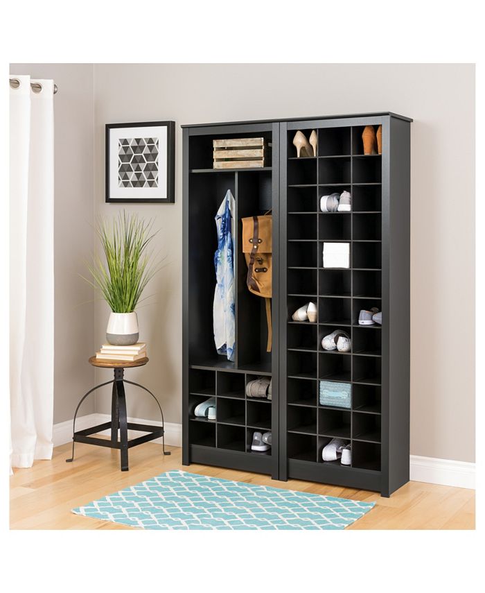 Prepac Space-Saving Entryway Organizer with Shoe Storage - Macy's