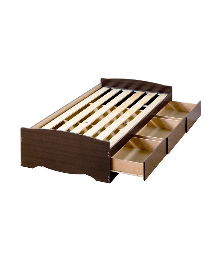 Prepac Twin Mate's Platform Storage Bed with 3 Drawers - Macy's