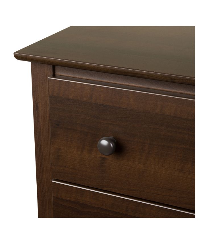 Prepac Fremont Tall 2-Drawer Nightstand with Open Shelf - Macy's