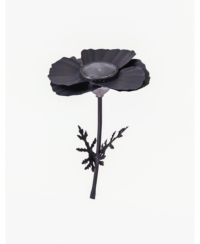 Desert Steel Poppy LED Solar Garden Light - Macy's