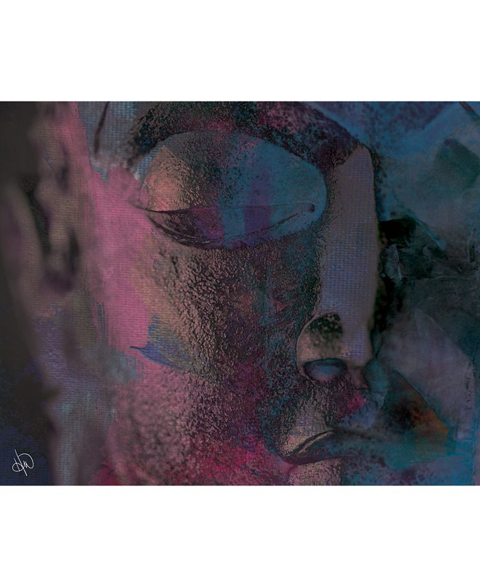 Creative Gallery Buddha Face Abstract Portrait Metal Wall Art Print ...