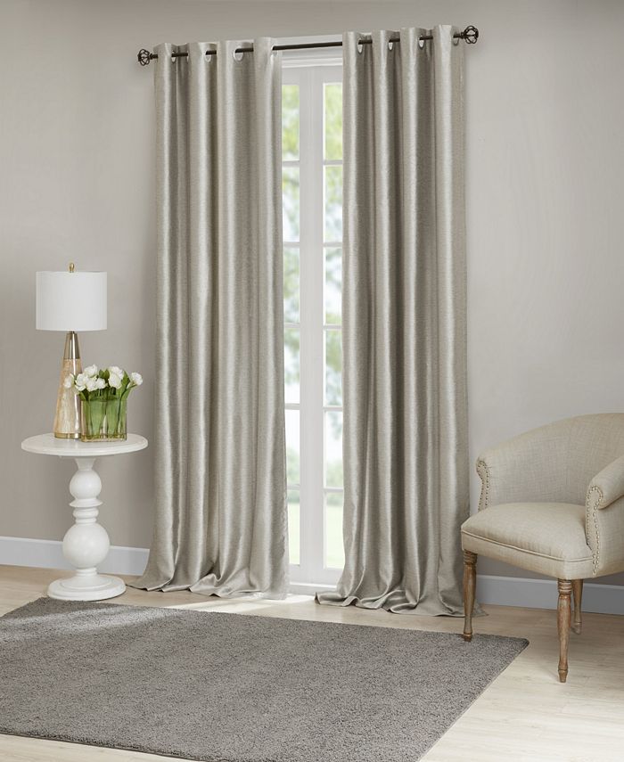 Addison Lane Aria Window Panel Ivory 84" - Macy's