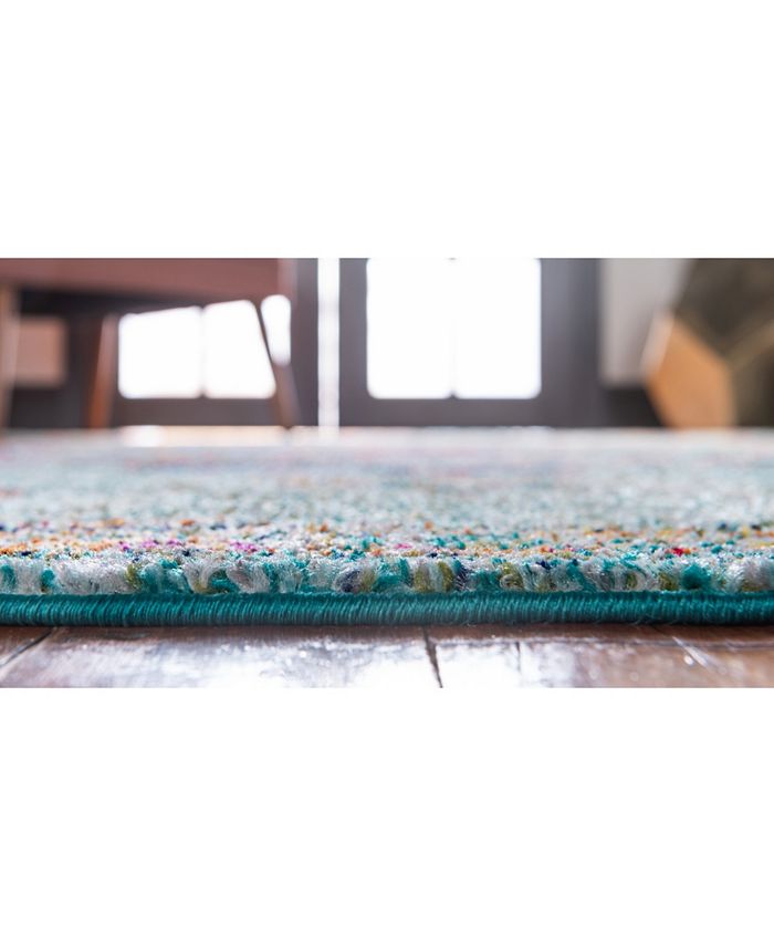 Bayshore Home Lorem Lor1 Green 10' x 14' Area Rug - Macy's