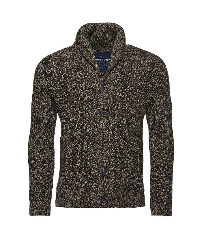 Superdry Men's Jacob Shawl Collar Sweater - Macy's