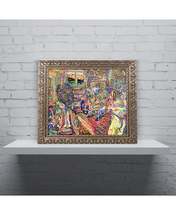 Trademark Global Josh Byer 'His Wife Her Mother' Ornate Framed Art - 16 ...