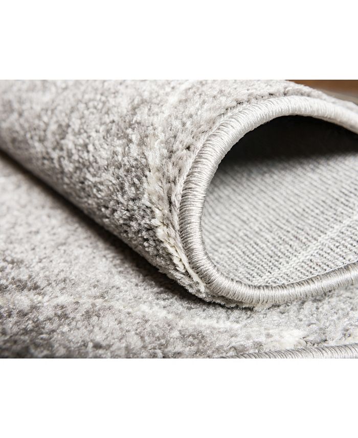 Bayshore Home Plexity Plx1 Light Gray 5' x 8' Area Rug - Macy's