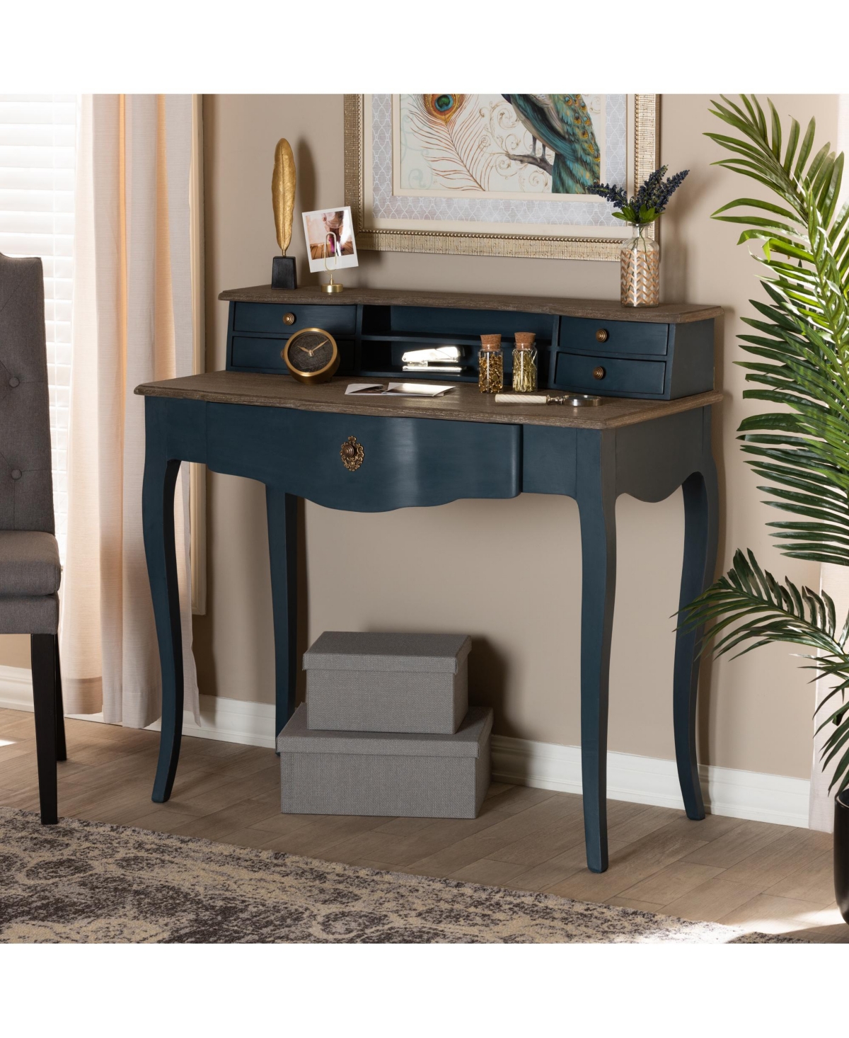 Click here for Celestine Desk - Blue prices