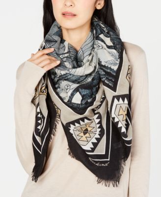 Weekend Max Mara Agevole Printed Scarf - Macy's