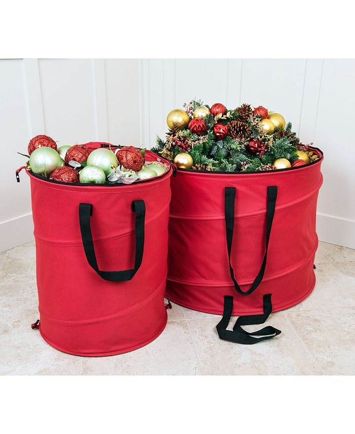 Santa's Bag Large Pop-Up Storage Bag - Macy's