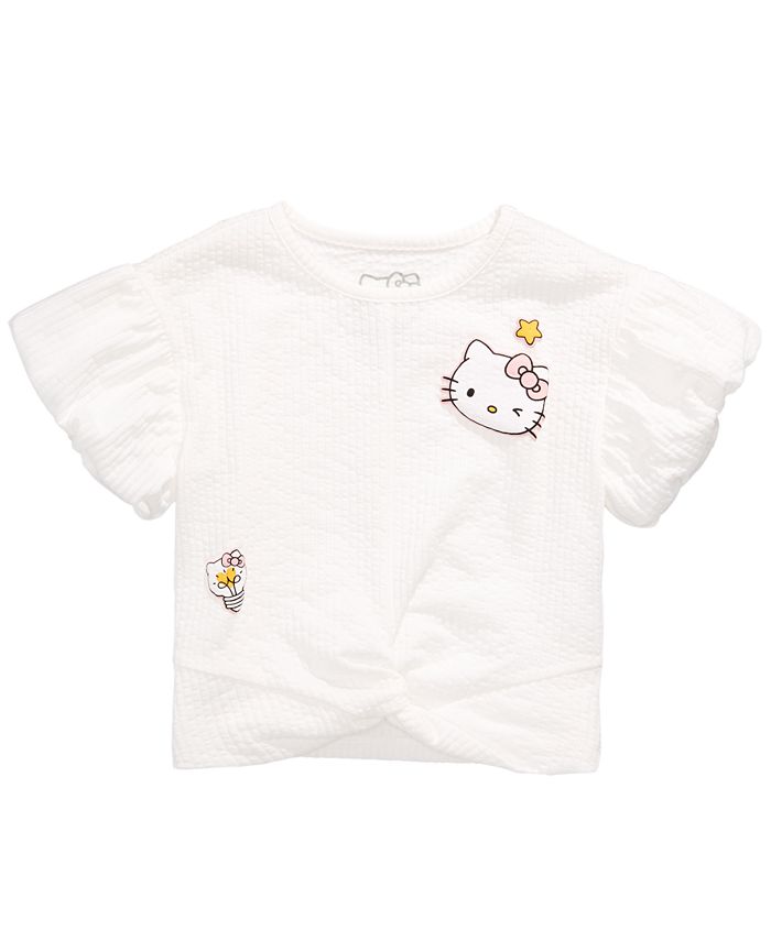 Hello Kitty Little Girls Twisted Top - Macy's