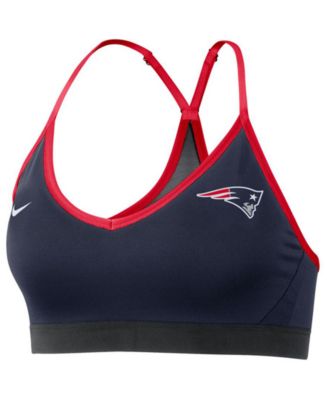 Nike Women's New England Patriots Dri-FIT Racerback Bra - Macy's
