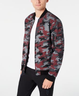 American Rag Men's Frankie Camo Bomber Jacket, Created for Macy's - Macy's