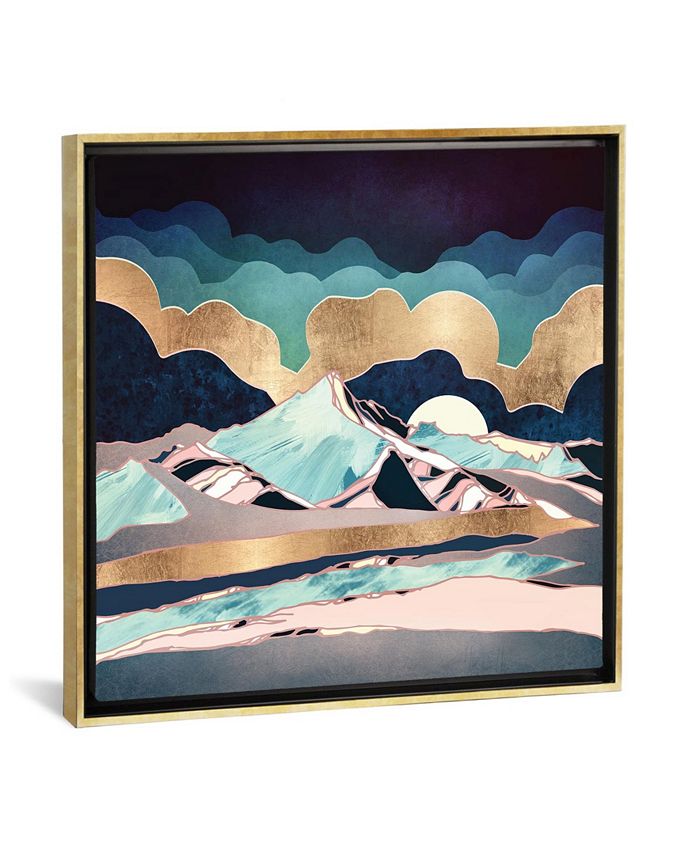 iCanvas Indigo Spring by Spacefrog Designs Gallery-Wrapped Canvas Print ...