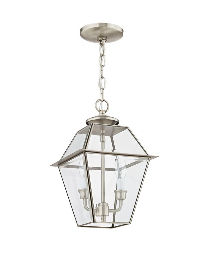 Livex Westover 2-Light Outdoor Chain Lantern - Macy's