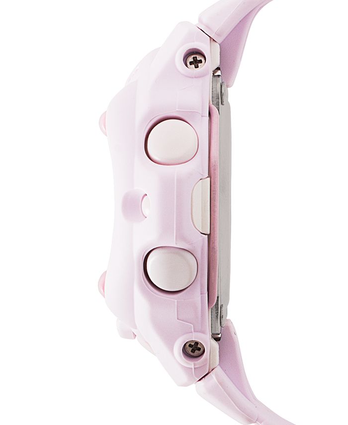 G-Shock Women's Digital Pink Resin Strap Watch 42.6mm - Macy's