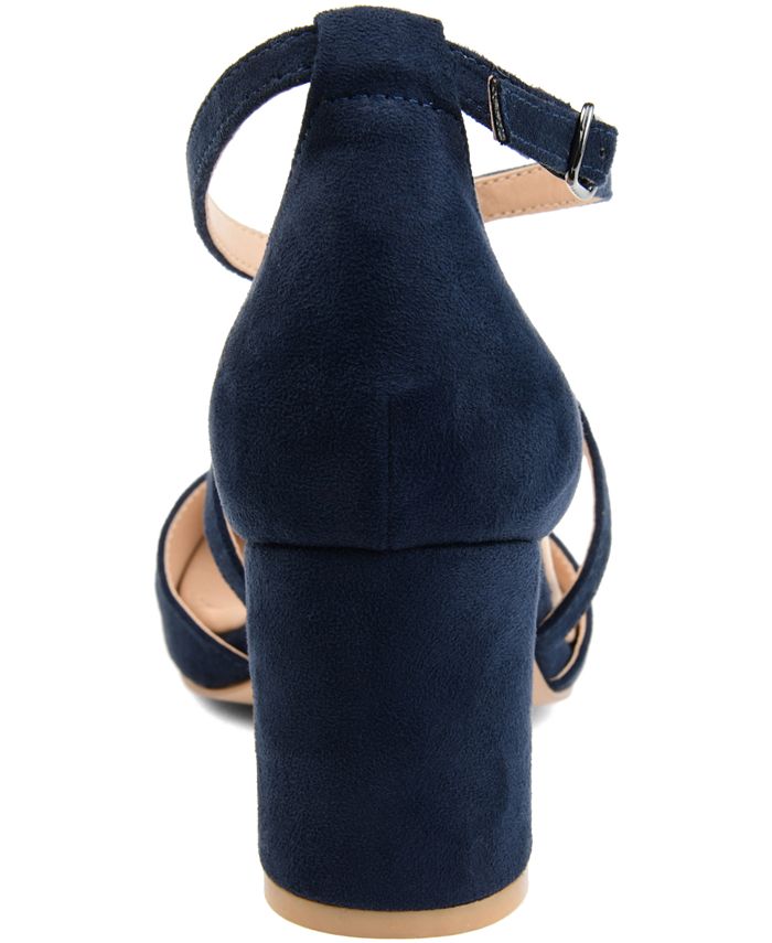 Journee Collection Women's Foster Crisscross Heels & Reviews - Heels ...