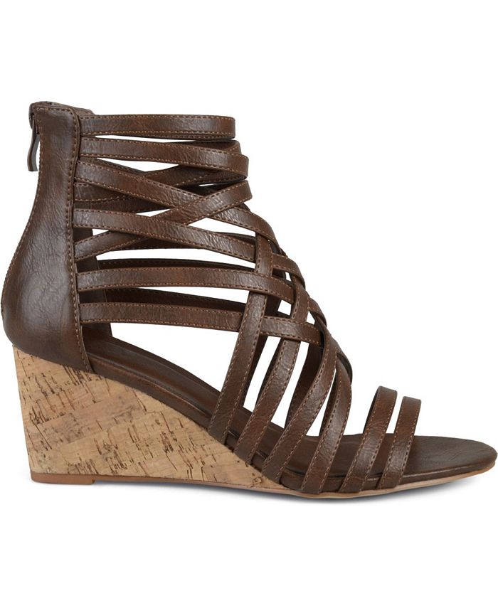 Journee Collection Women's Twyla Wedges - Macy's