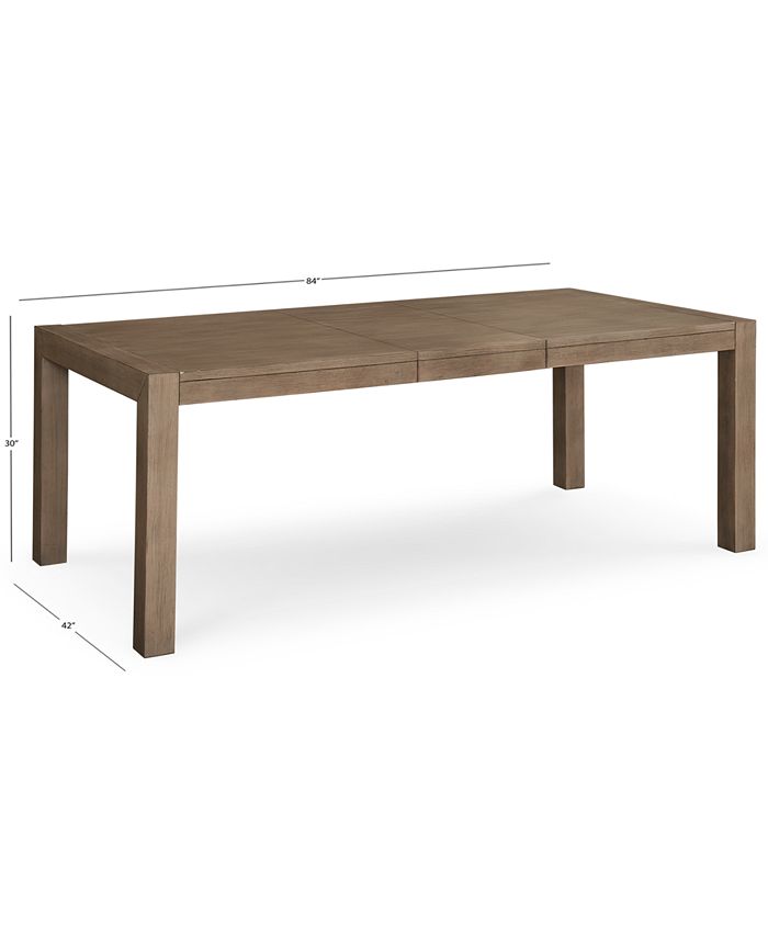 Furniture Melbourne Expandable Dining Table - Macy's