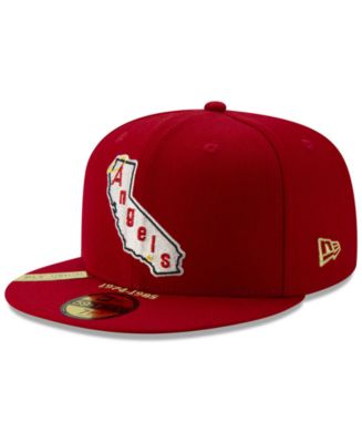 New Era Los Angeles Angels Timeline Collection 59FIFTY-FITTED Cap - Macy's