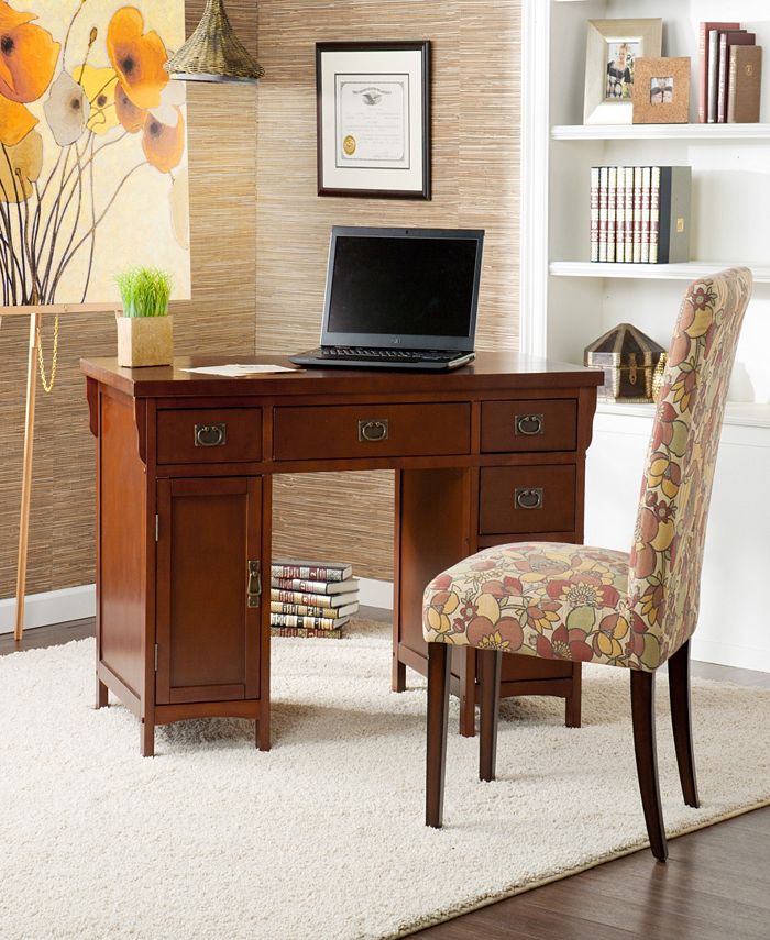 Southern Enterprises Nichols Mission Computer Desk - Macy's