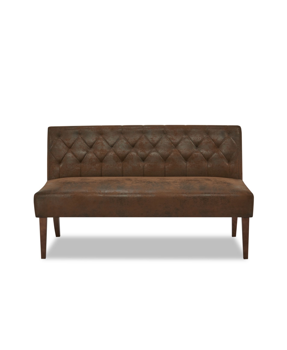 Click here for Gold Sparrow Chelsea Settee - Brown prices