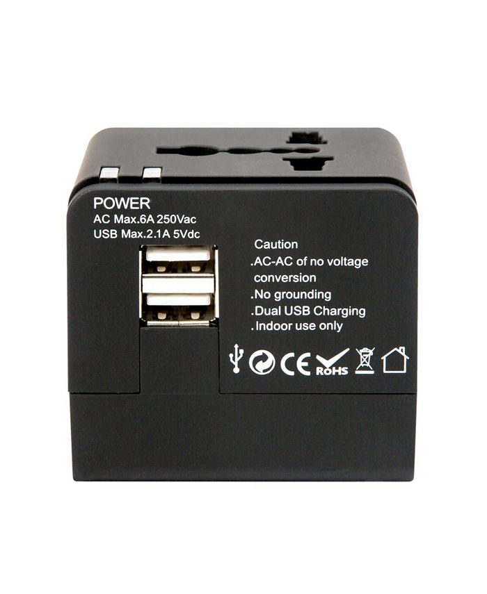 G-Force G- Force Travel Adapter with USB Port - Macy's