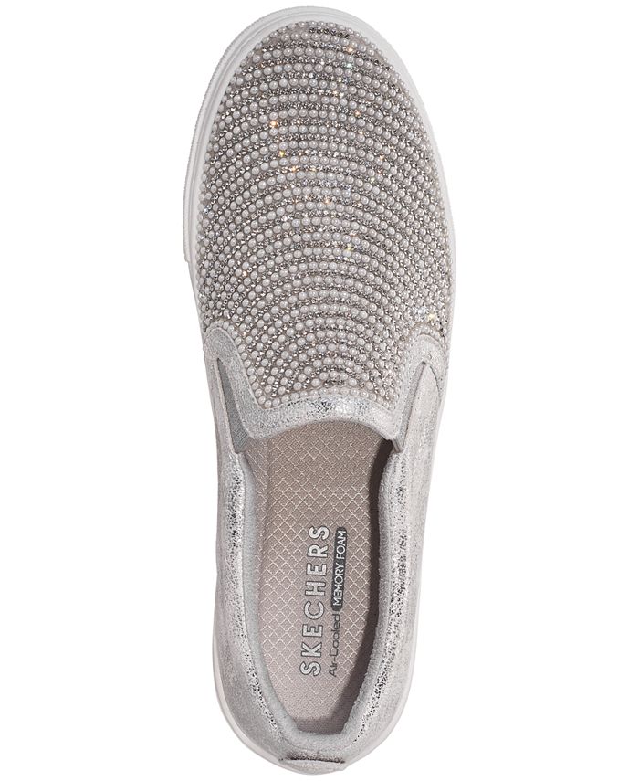 Skechers Women's Goldie Shiny Shaker Slip-On Casual Sneakers from ...